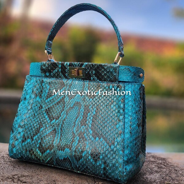 Python Clutch - Etsy