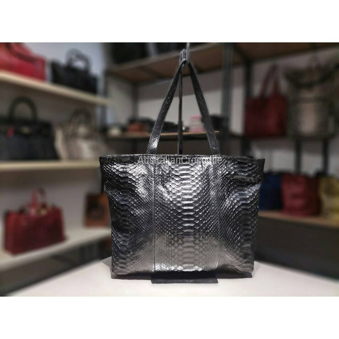 Original Indonesian Handmade,python Top Handle Bag,python Skin Purse ...