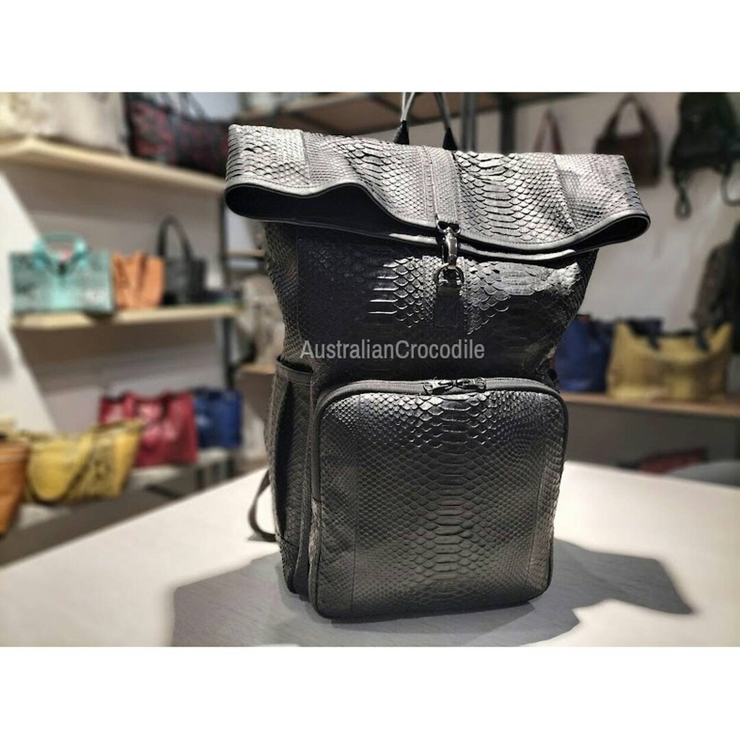Original Indonesian Handmade,python Bag,python Backpack,python Skin ...