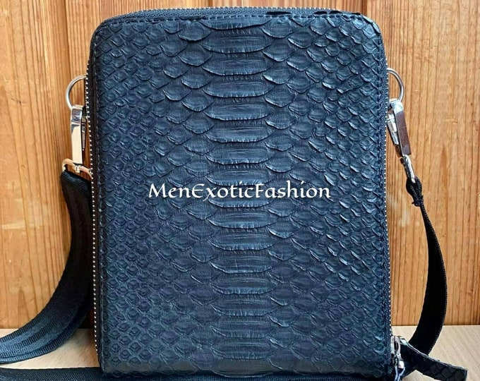 Brown Python Bag Hobo Bag Python Bag python Purse Snakeskin Bag Gift ...