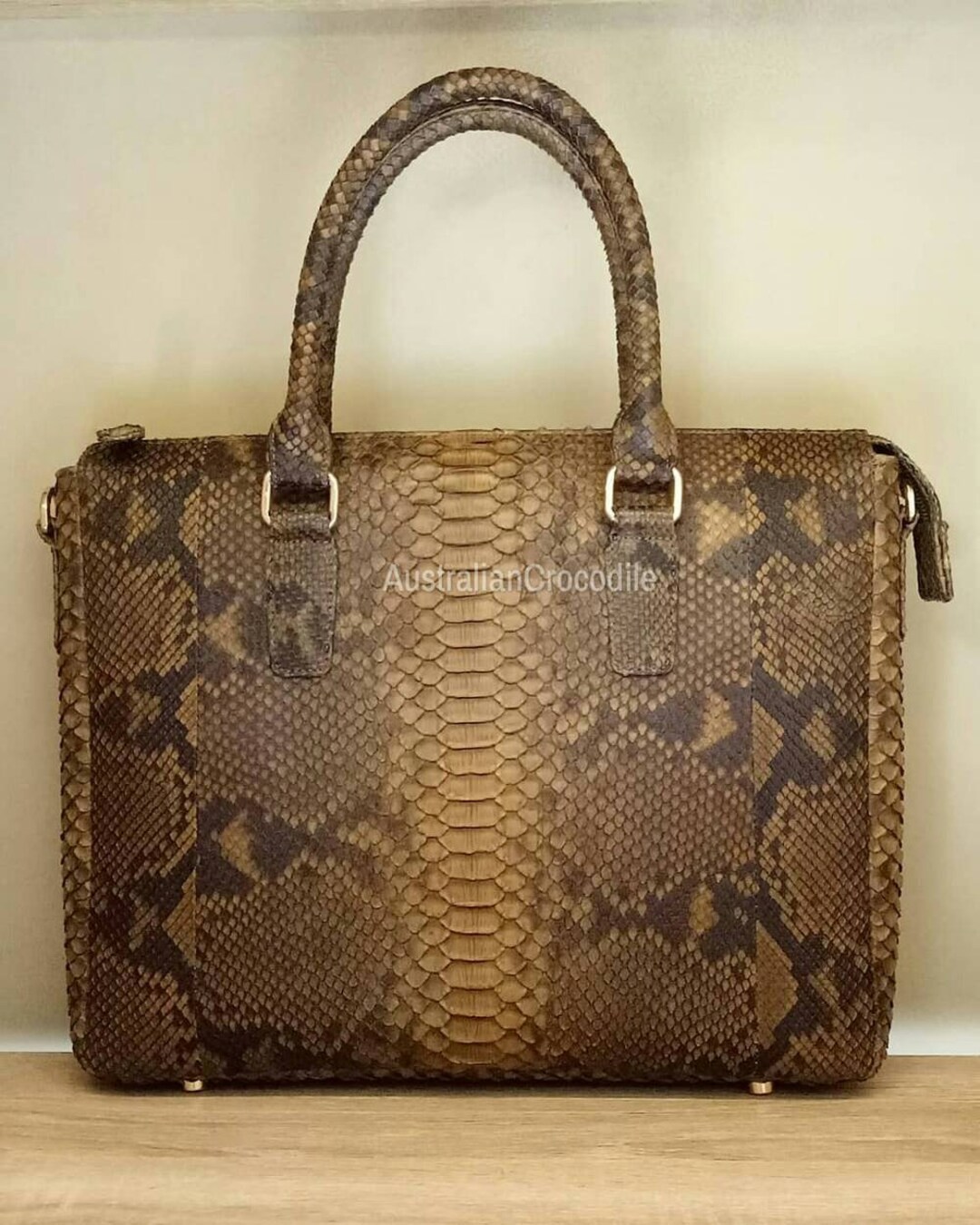 Original Indonesian Handmadepython Top Handle Bagpython Skin - Etsy