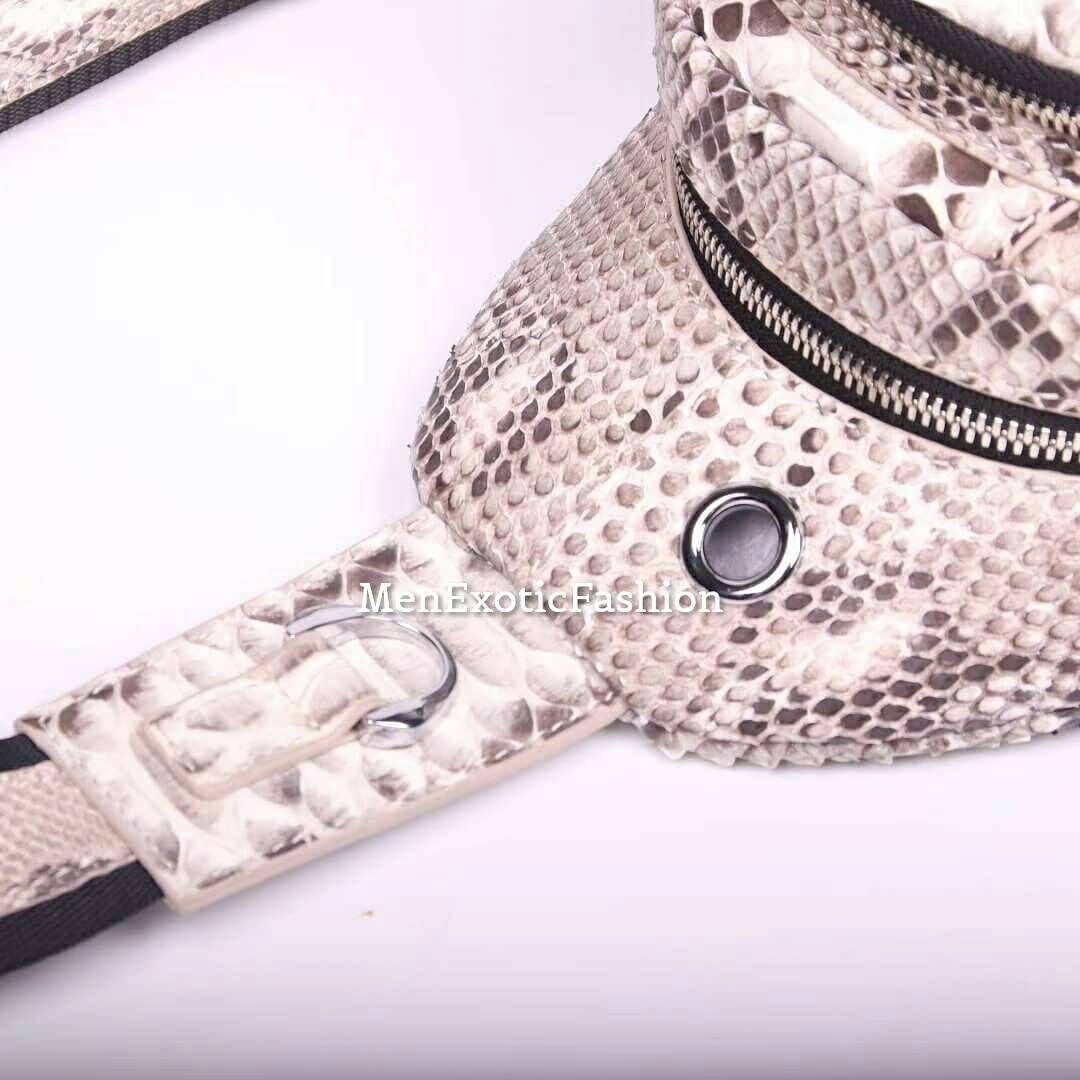 White Original Indonesian Handmade Python Bagpython - Etsy