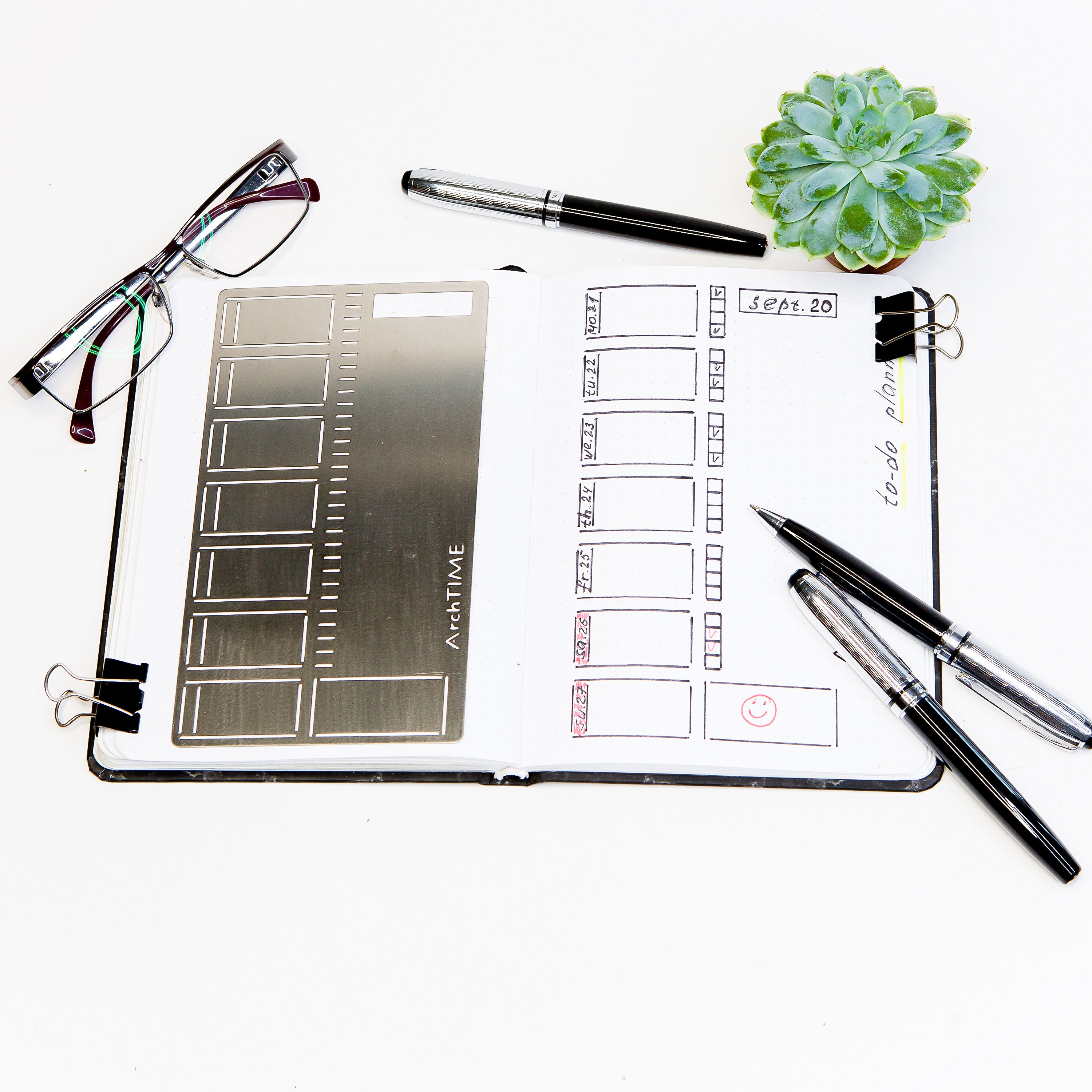 Planner Stencil Bullet Journal Stencil to Do Stencil This - Etsy