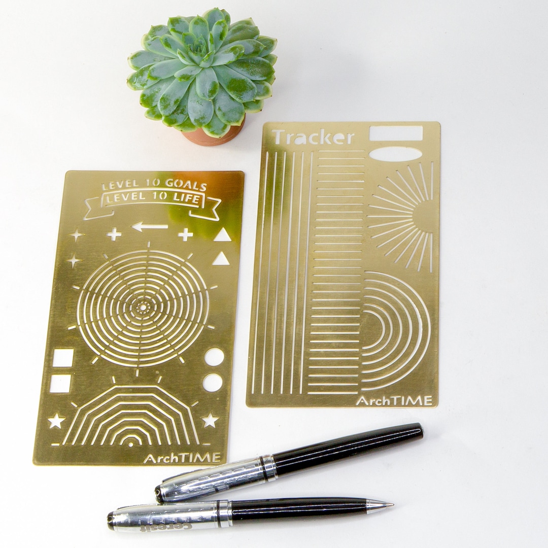 Planner Stencil, Bullet Journal Stencil,set Bullet Journal Stencil ...