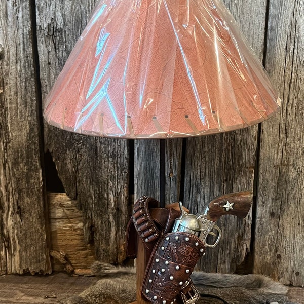 Western Lamp - Etsy