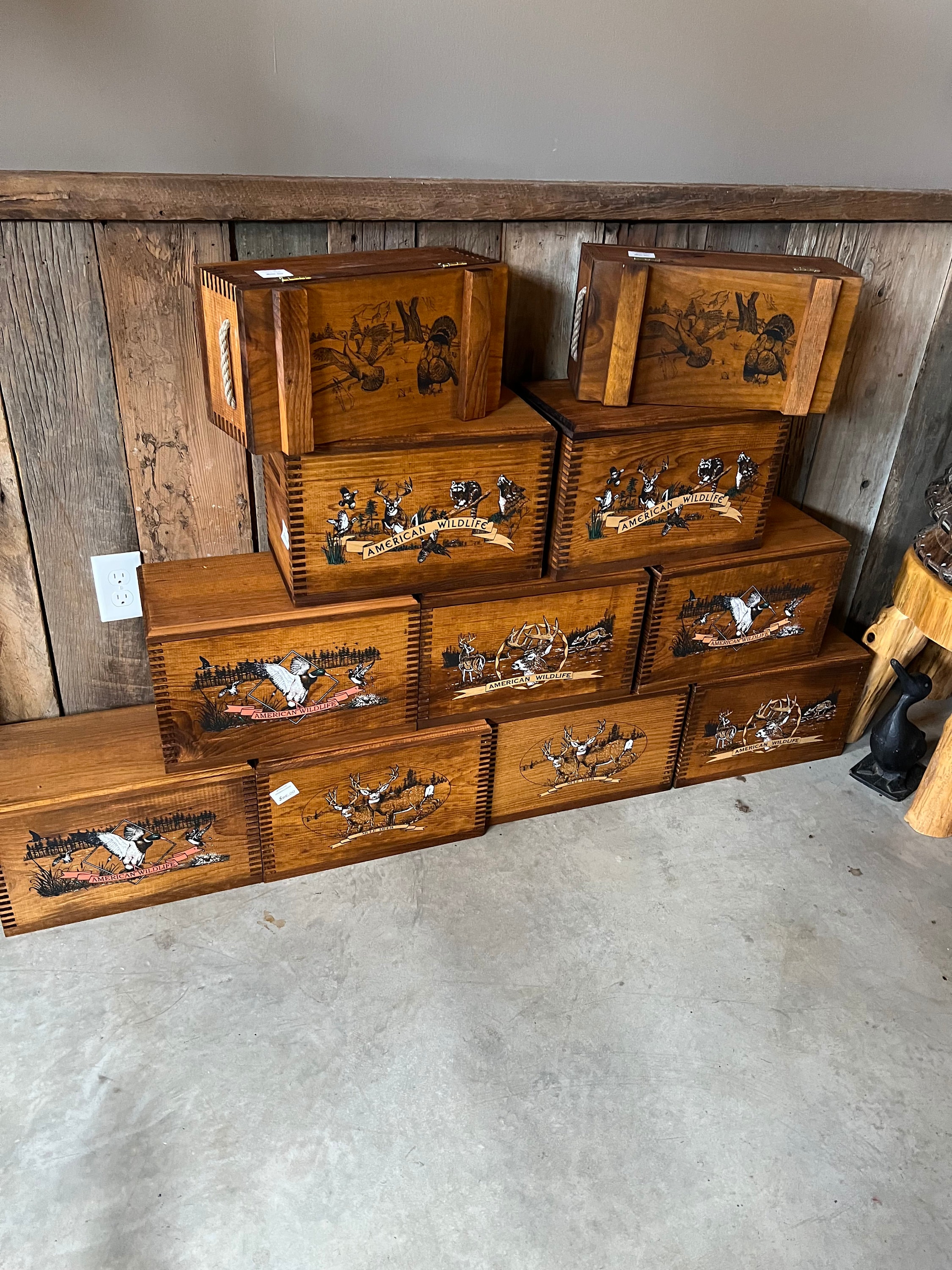 Hunting Sportsman Ammo Wood Box - Etsy