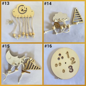 Montessori Busy Board Parts, Toddler Busy Board, Activity Board Parts ...