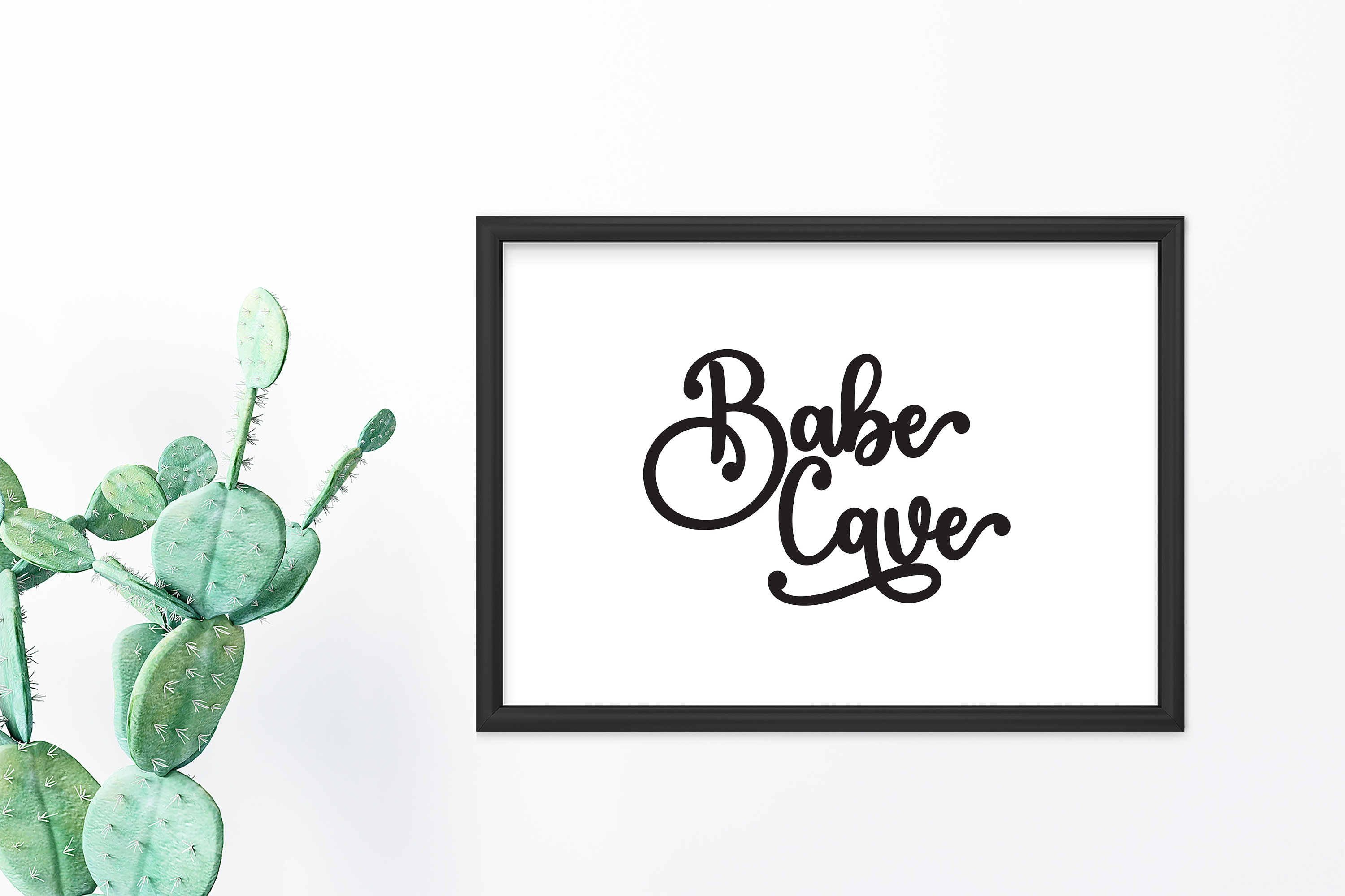 Babe Cave Printable, Babe Cave Art, Nursery Decor, Girls Playroom Decor ...