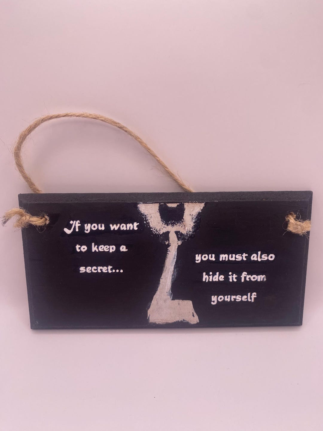 1984 - George Orwell- Hand-painted Plaque, “if You Want to Keep a ...