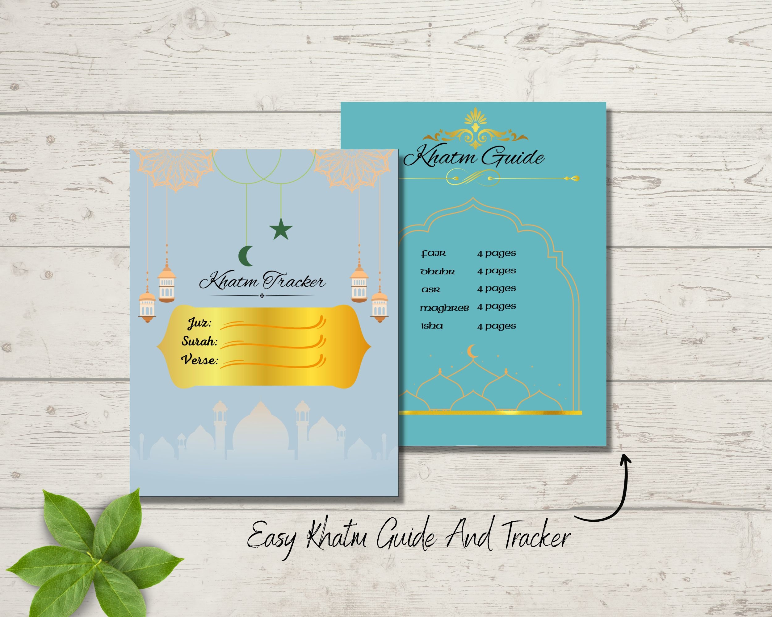 Ramadan Bundle, Ramadan Printable Planner, Daily Ibadah Planner ...