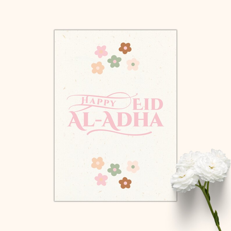 Eid Mubarak Cards/bohomodern/multipack Digital Card Set/eid Al Adha ...