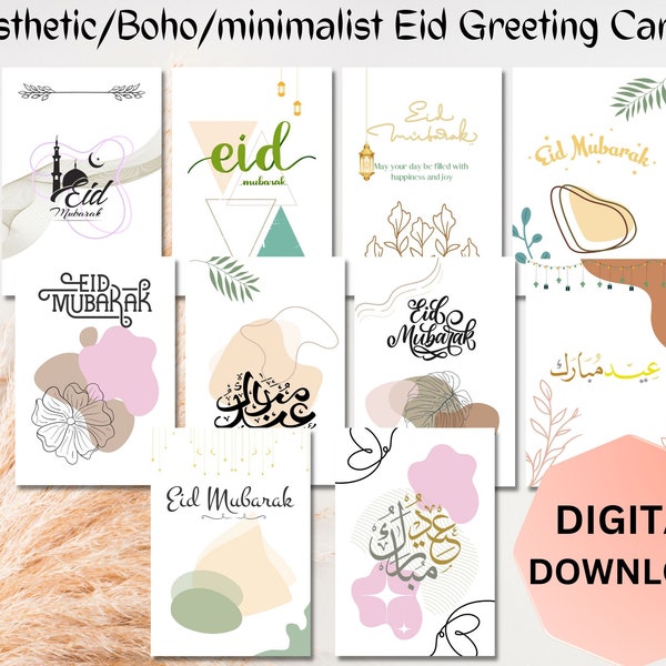 Printable Card Eid - Etsy