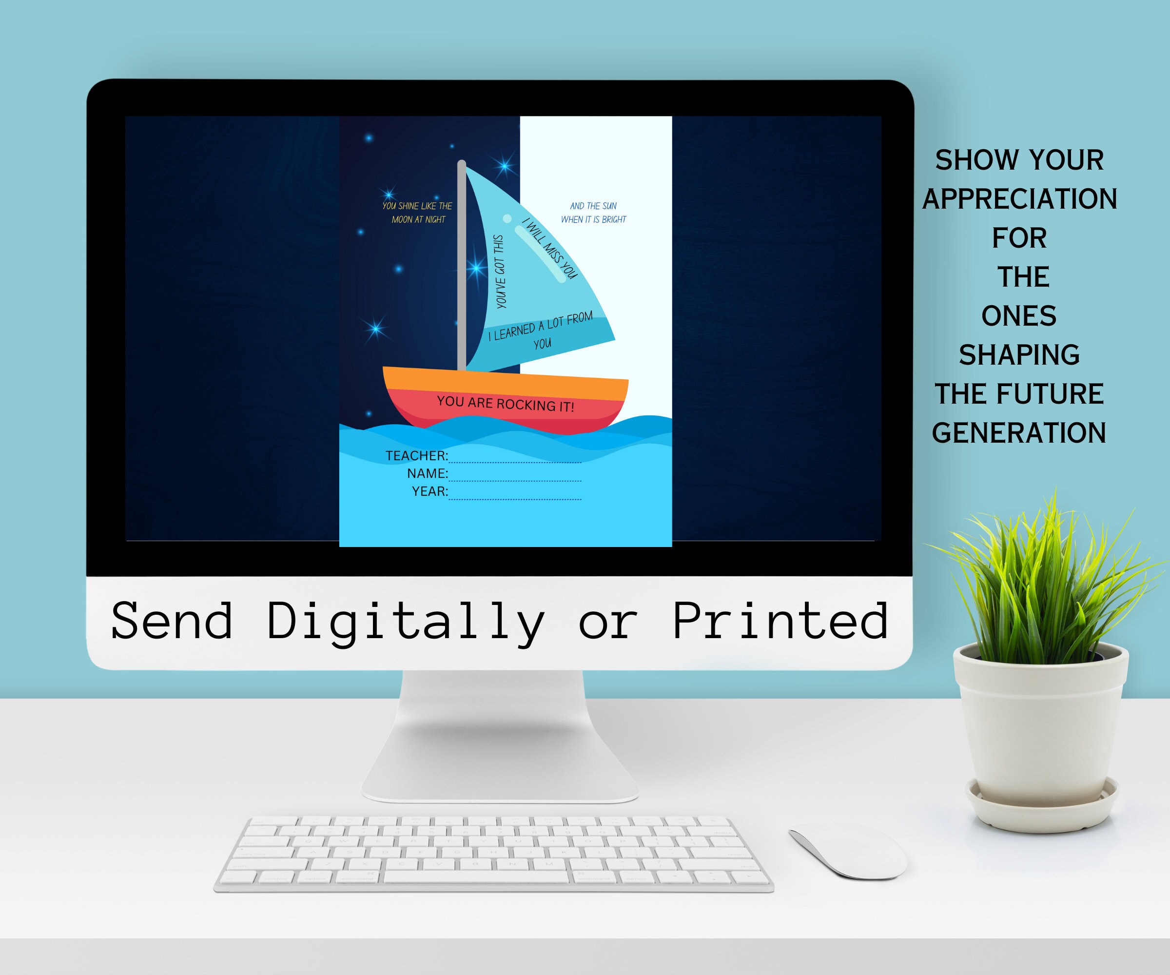 Teacher Appreciation Week Printable/ Teacher Appreciation Gift/thank ...