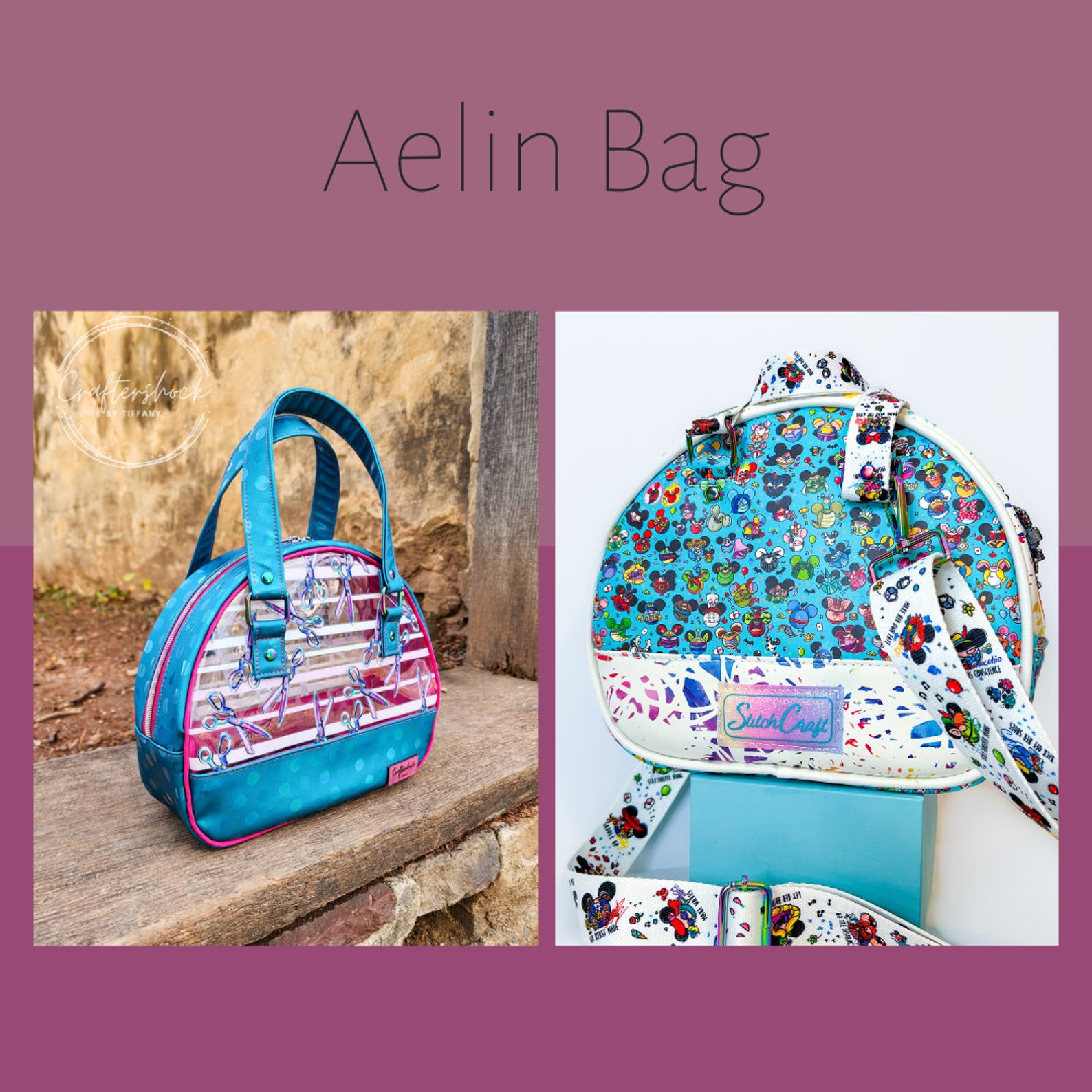 Stitch Craft Patterns: Aelin Bag Pattern PDF - Etsy