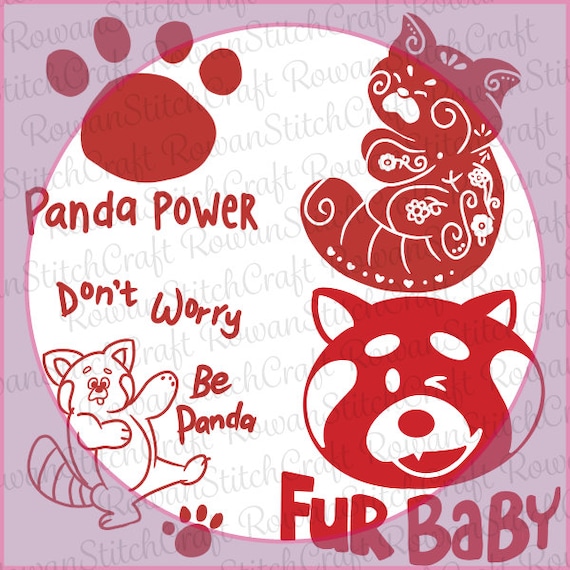 Turning Red Bundle Digital Download Images Cut Files PNG - Etsy