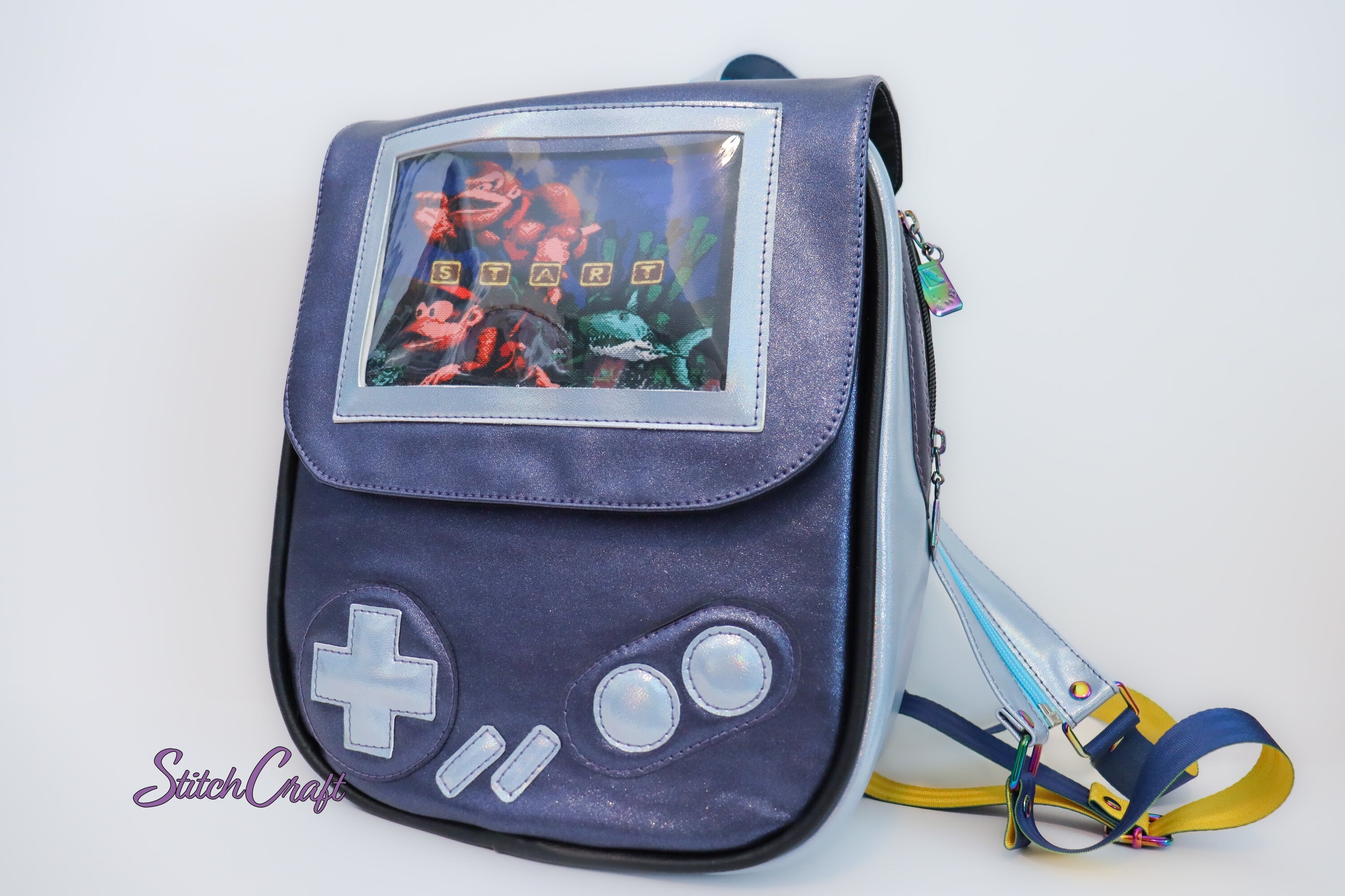 Gameboy Bag Zelda Pokémon Mario Backpack Gamer Bag - Etsy