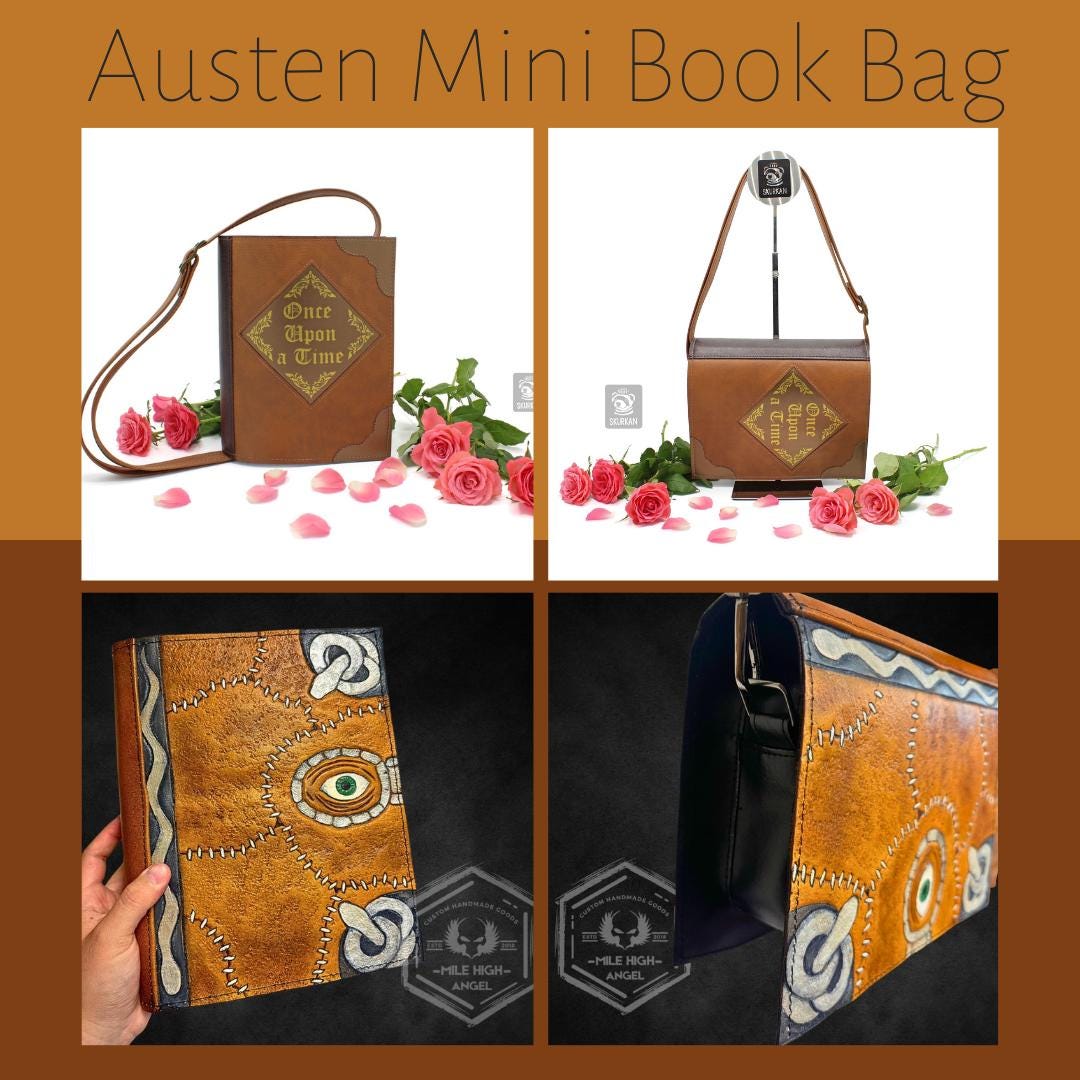 Stitch Craft Patterns: Austen MINI Book Bag Pattern PDF - Etsy