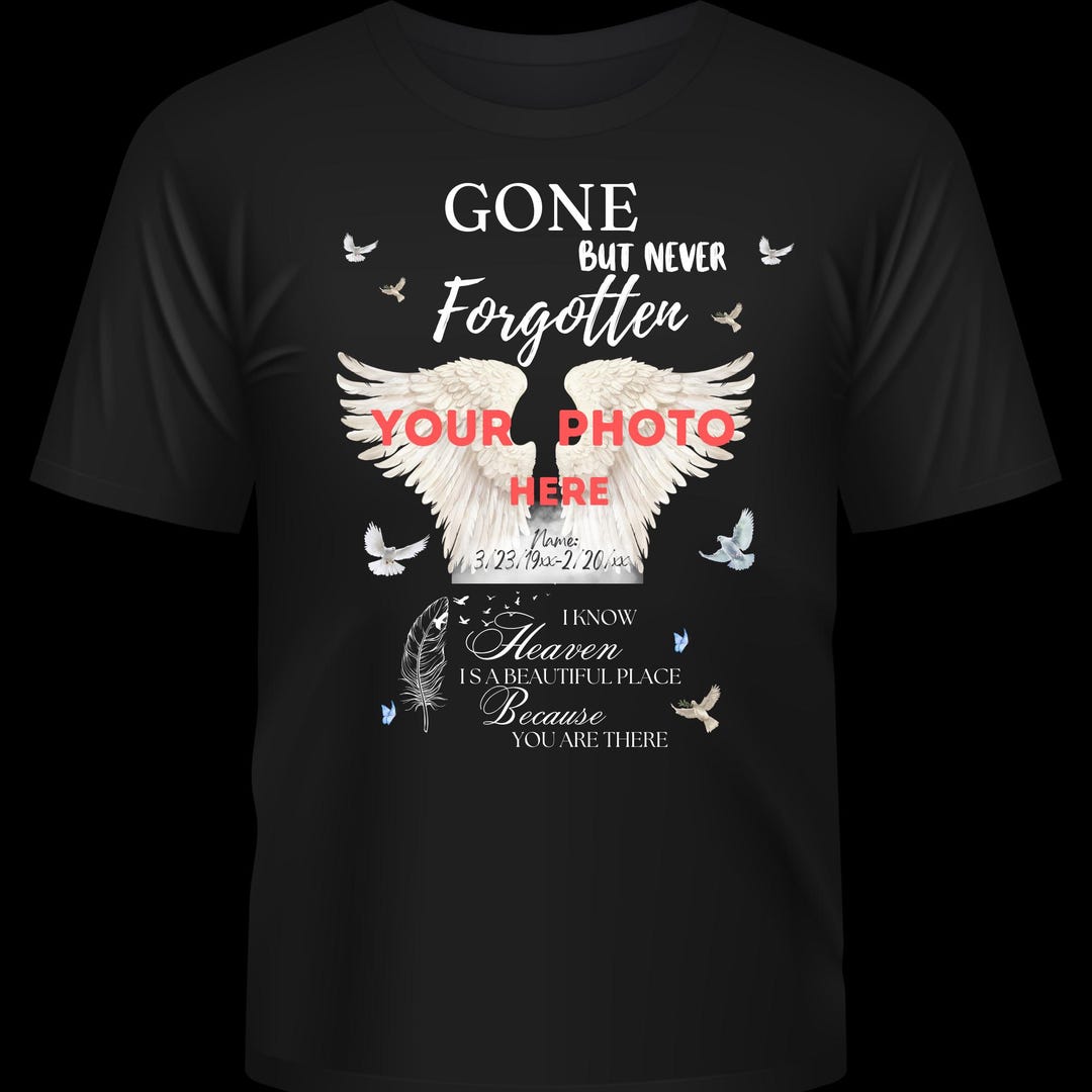 Gone but Never Forgotten Customizable PNG File - Etsy