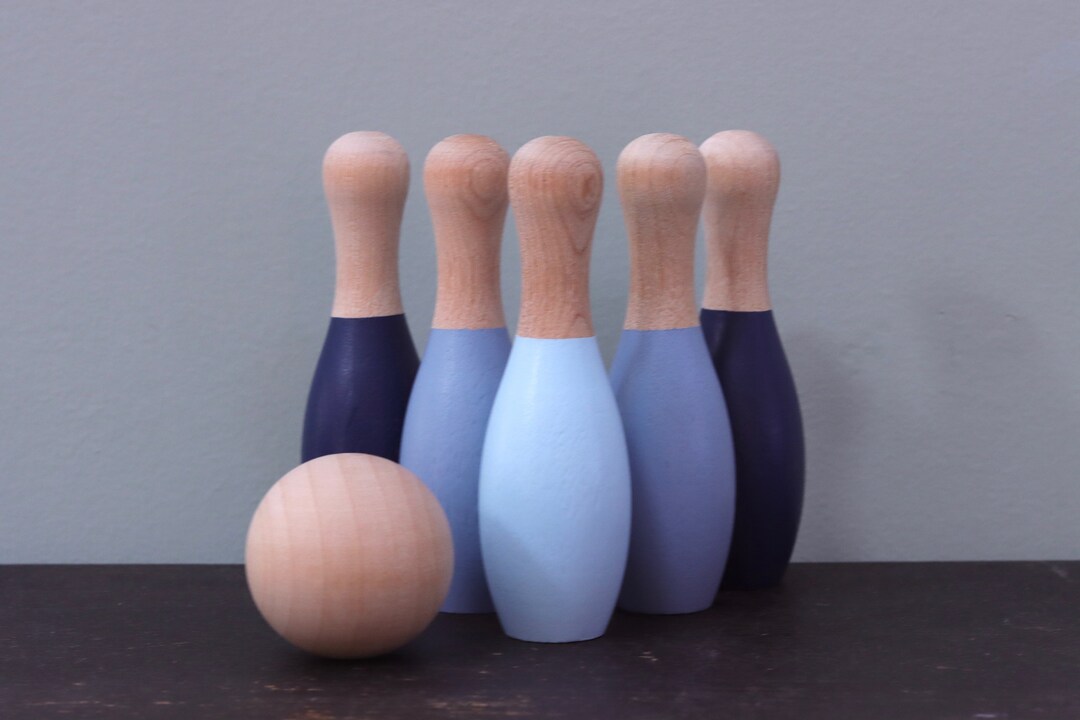 Miniature Bowling Set - Etsy