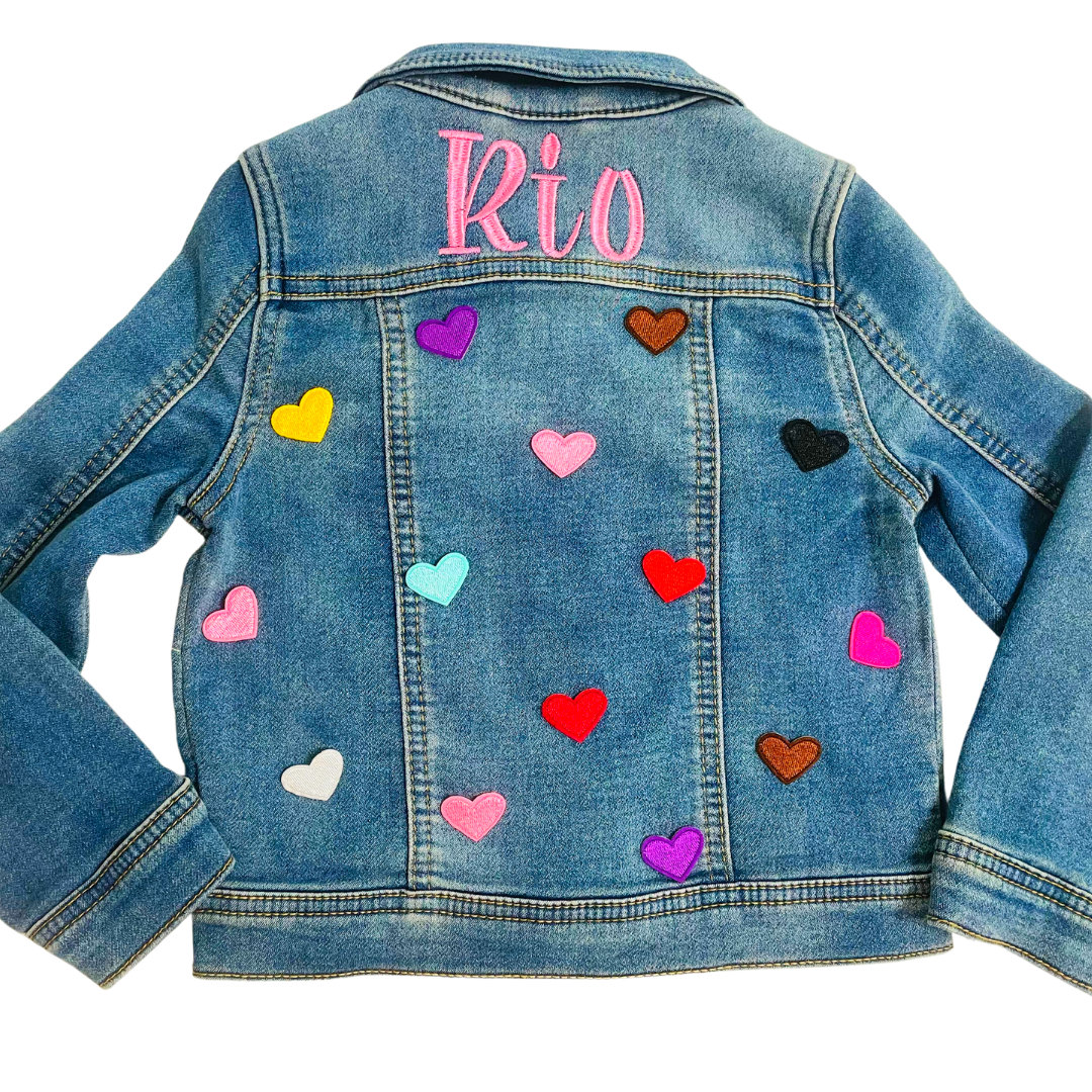 Personalized Denim Jacket for Kids - Etsy