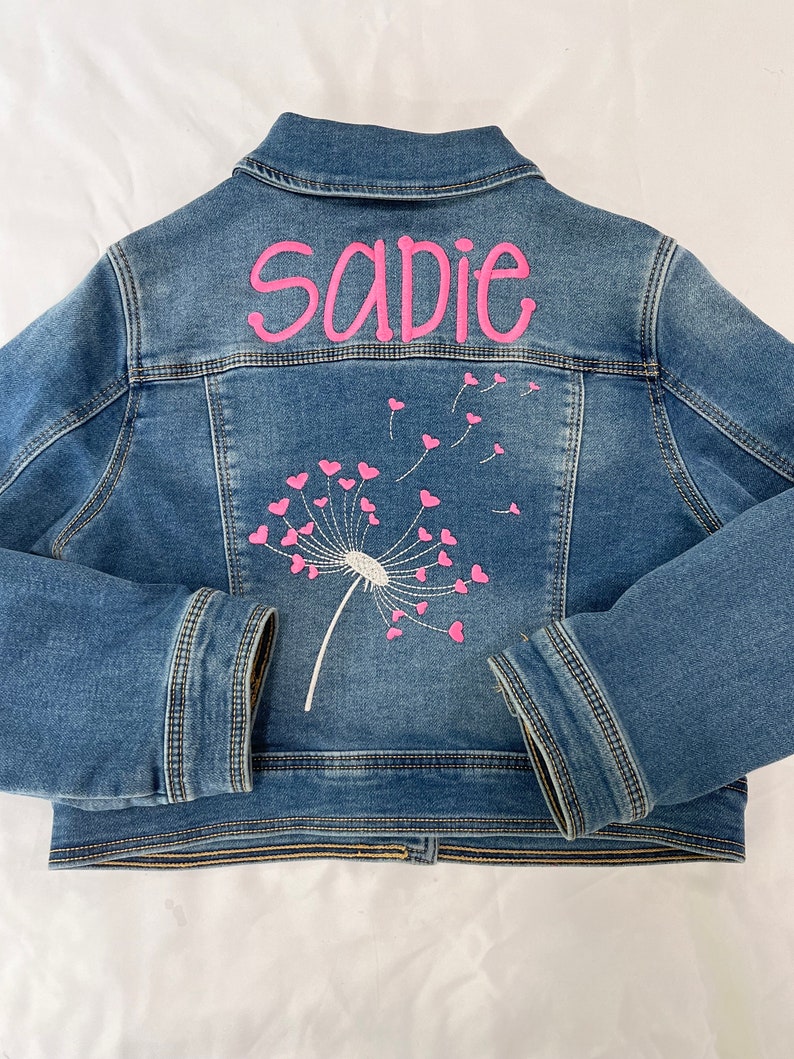 Personalized Denim Jacket for Kids - Etsy