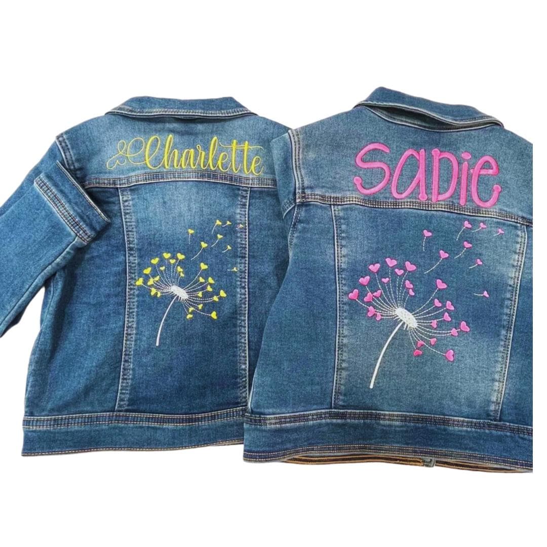 Personalized Denim Jacket for Kids - Etsy