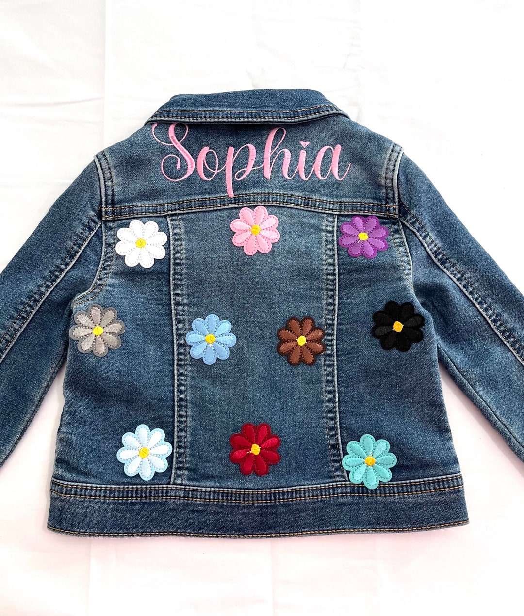 Personalized Denim Jacket for Kids - Etsy