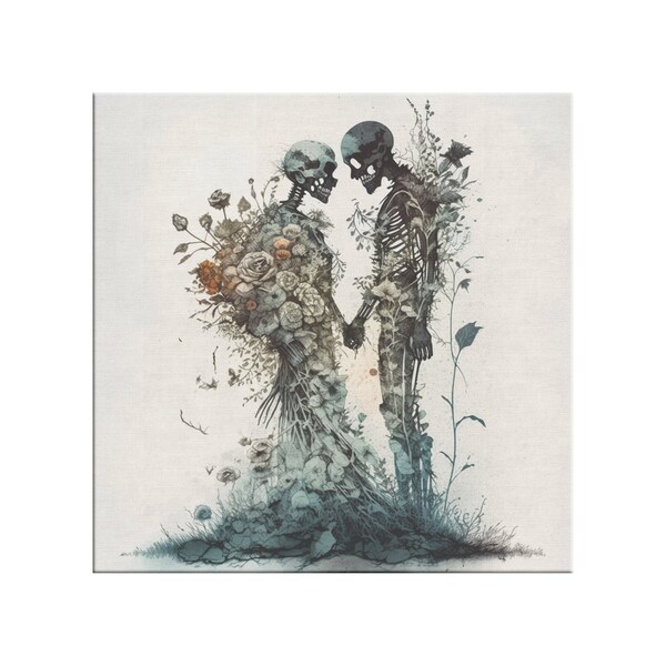 Skeleton Couple - Etsy
