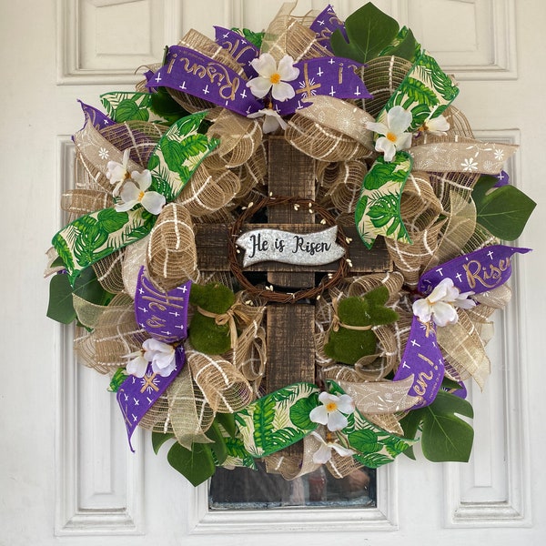 Christian Wreath - Etsy