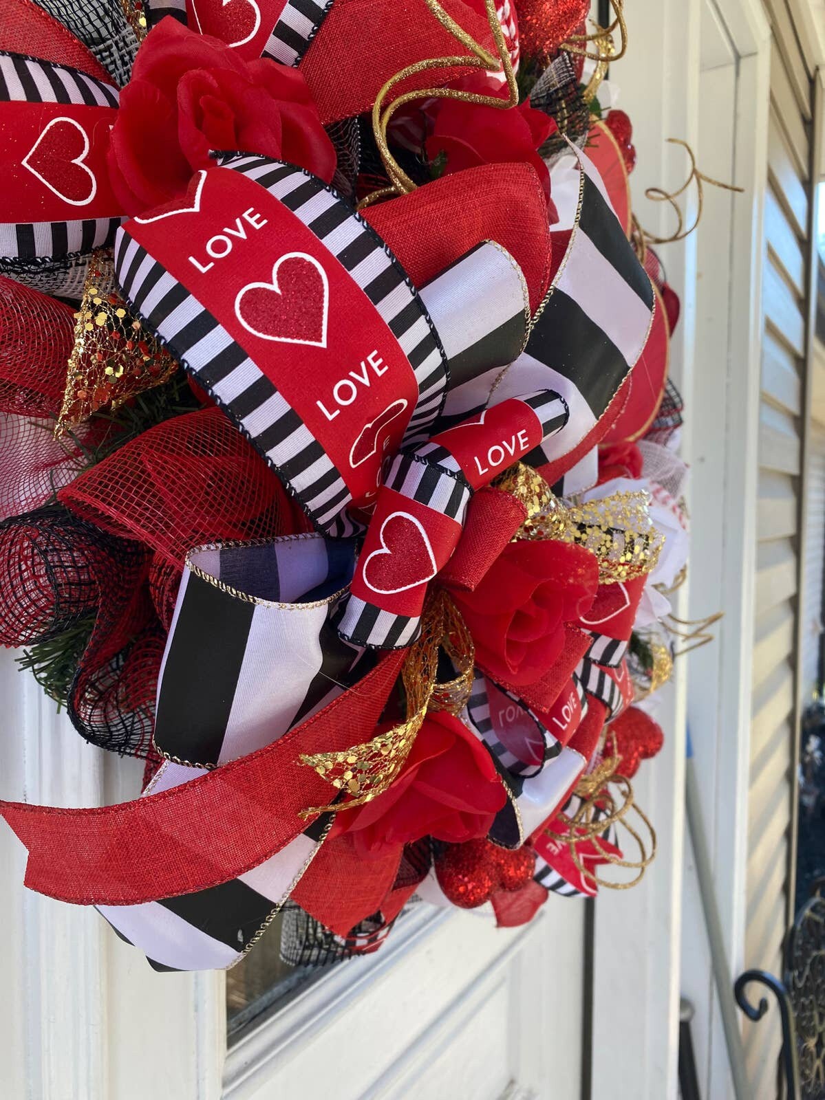 XL Lighted Heart Wreath You Hold the Key My Heart Sign - Etsy