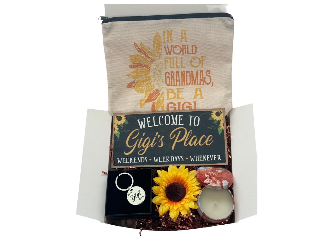 Gigi Gift Box Set, Personalized & Custom Mothers Day Present ...