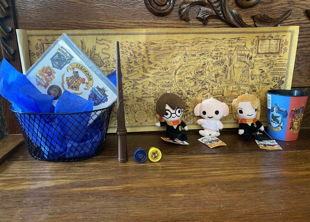 Plush Harry Potter Easter Basket, Childrens Toys Gift Set, Handmade ...