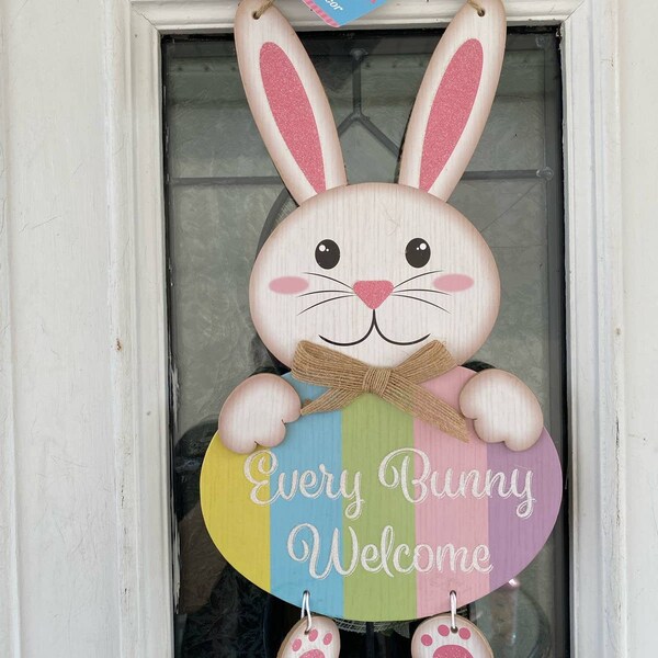 Easter Wreaths Every Bunny Welcome - Etsy