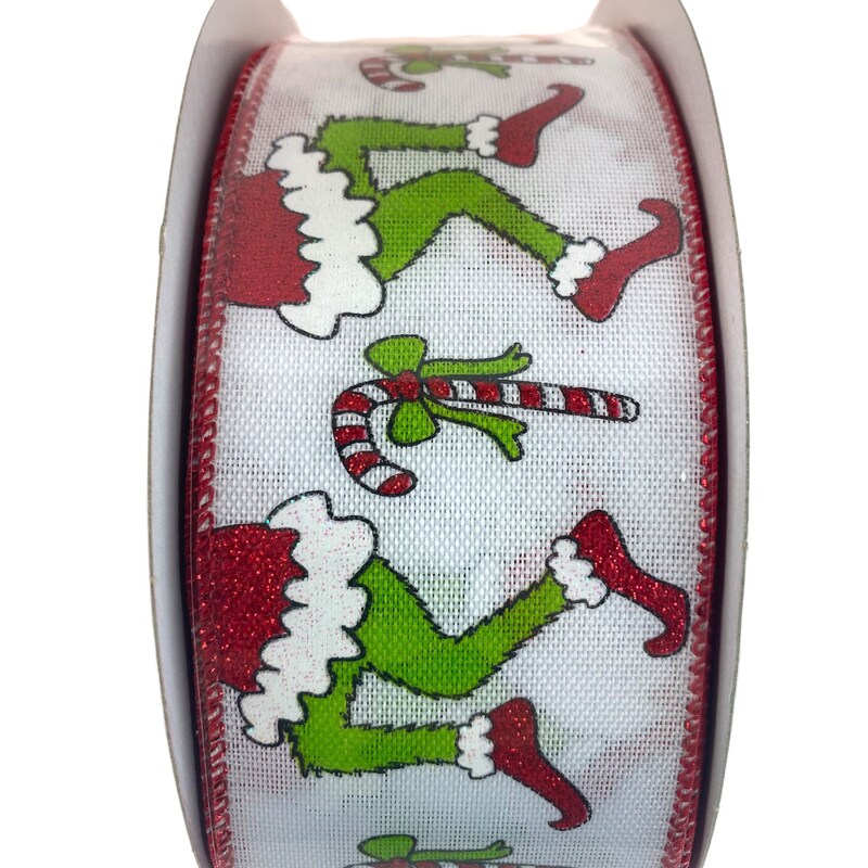 Grinch Ribbon - Etsy UK