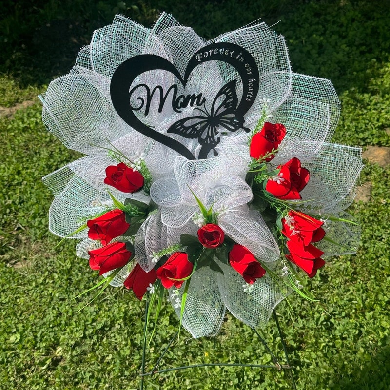 Cemetery Wreath - Etsy