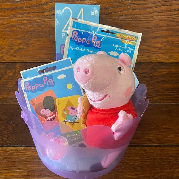 Peppa Pig Christmas Plush - Etsy