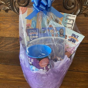 Space Jam Easter Basket, Basketball Gift Set, the New Legacy Lebron ...