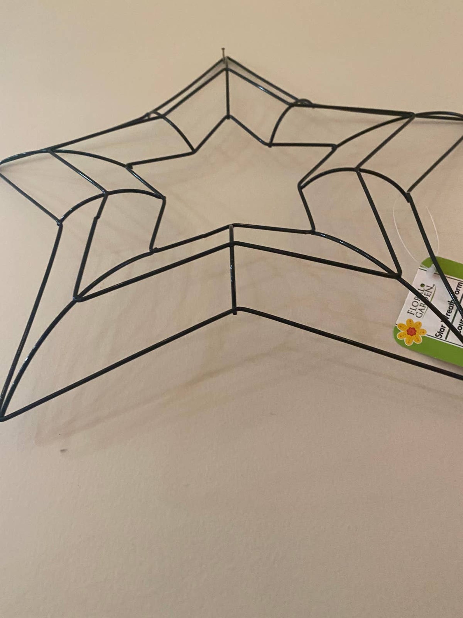 Patriotic or Christmas Star Shaped Wreath Form Star Wreath - Etsy