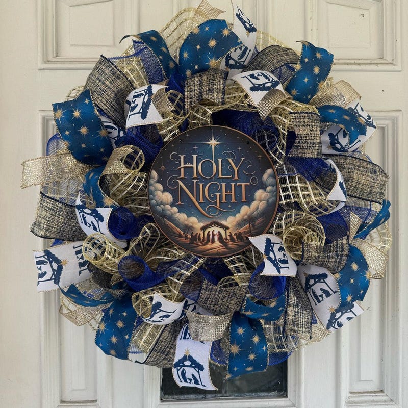 Religious Wreath - Etsy