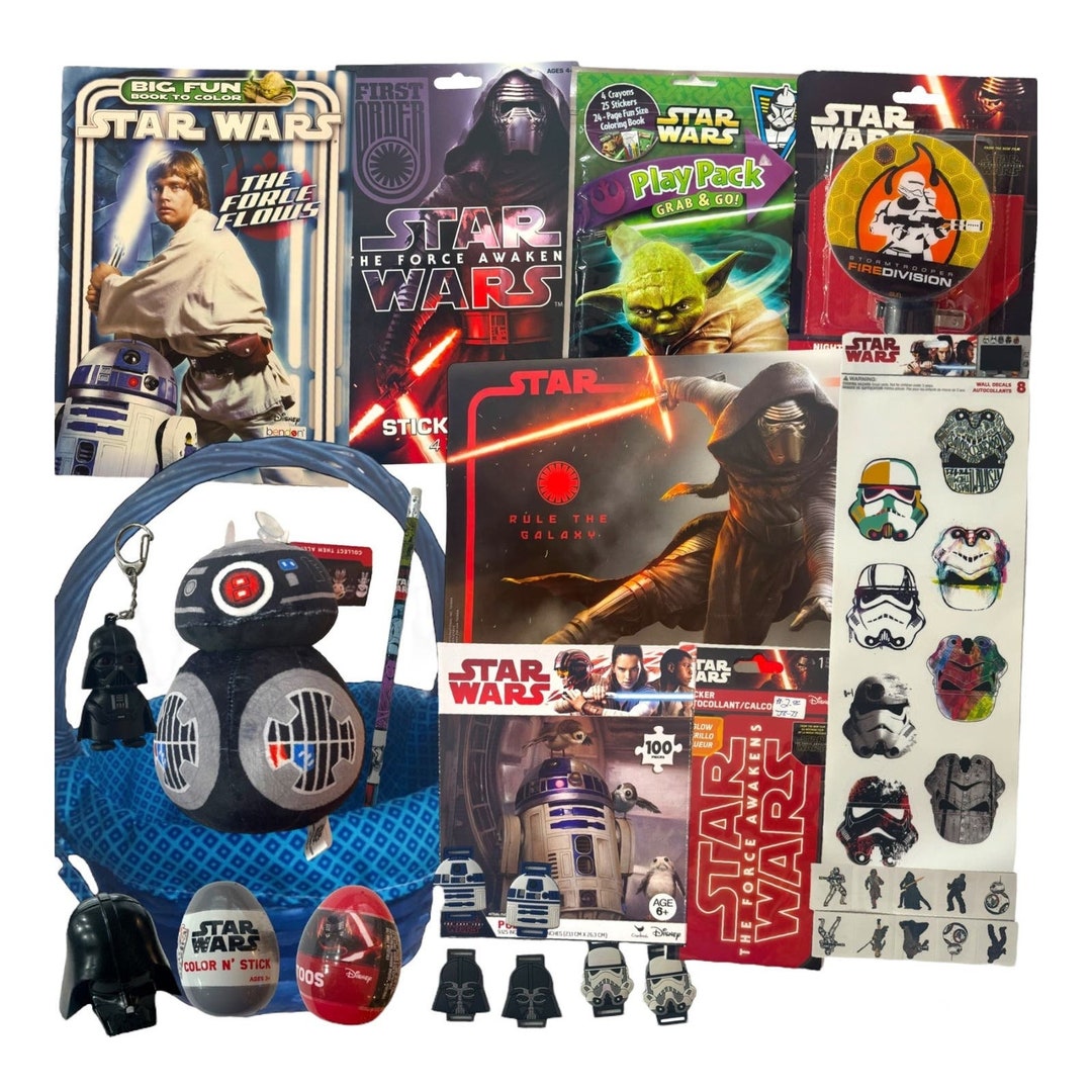 Star Wars Easter Basket, Night Light up Darth Vader Plush Figure Wall ...