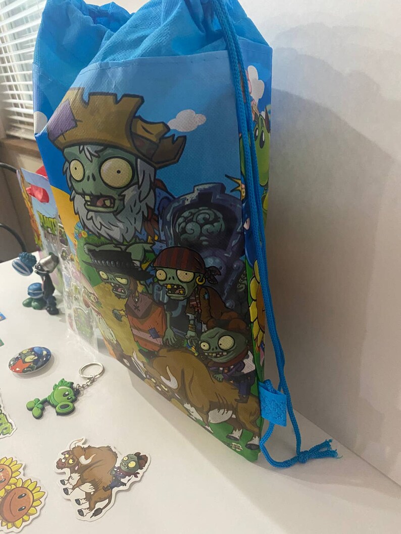 PVZ Plants Vs Zombies Figures Trading Cards Stickers Easter - Etsy