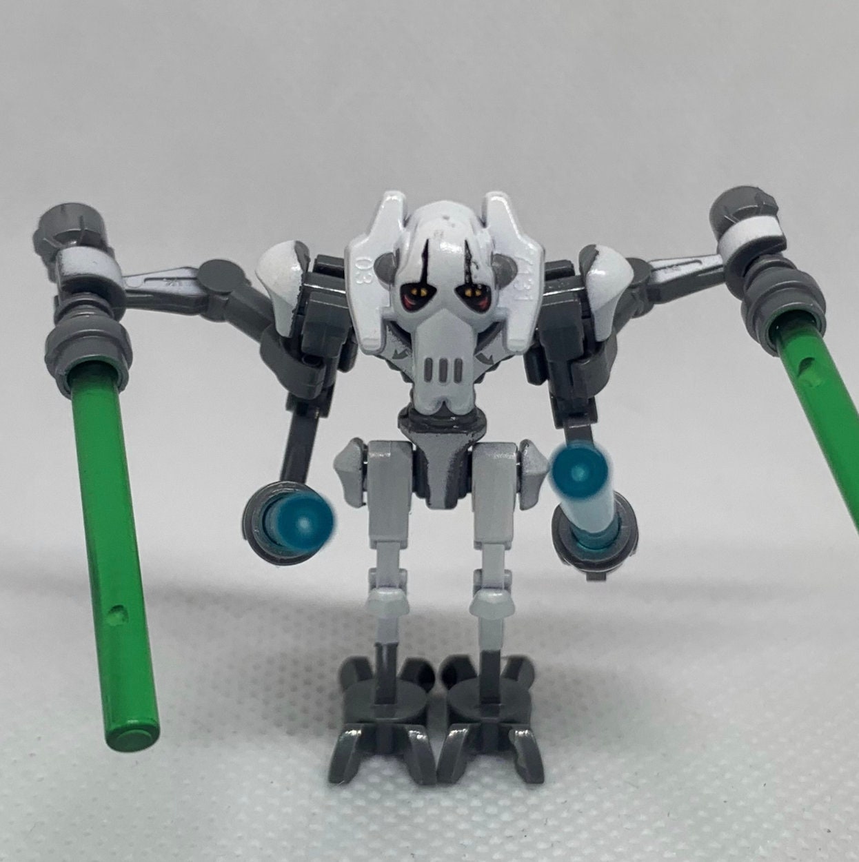 General Grievous Minifigure Star Wars White Battle Droid General - Etsy