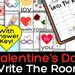 Valentine's Day Write the Room A to Z | Reading Writing Activity ...