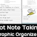 Jot Note Taking Graphic Organizers | Differentiated | Grade 2 | Print ...