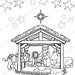 Christian Christmas Coloring Pages Religious Non/not Secular Colouring ...
