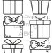 Christmas Coloring Pages Colouring Santa Chimney Snowman Elf Snowflakes ...