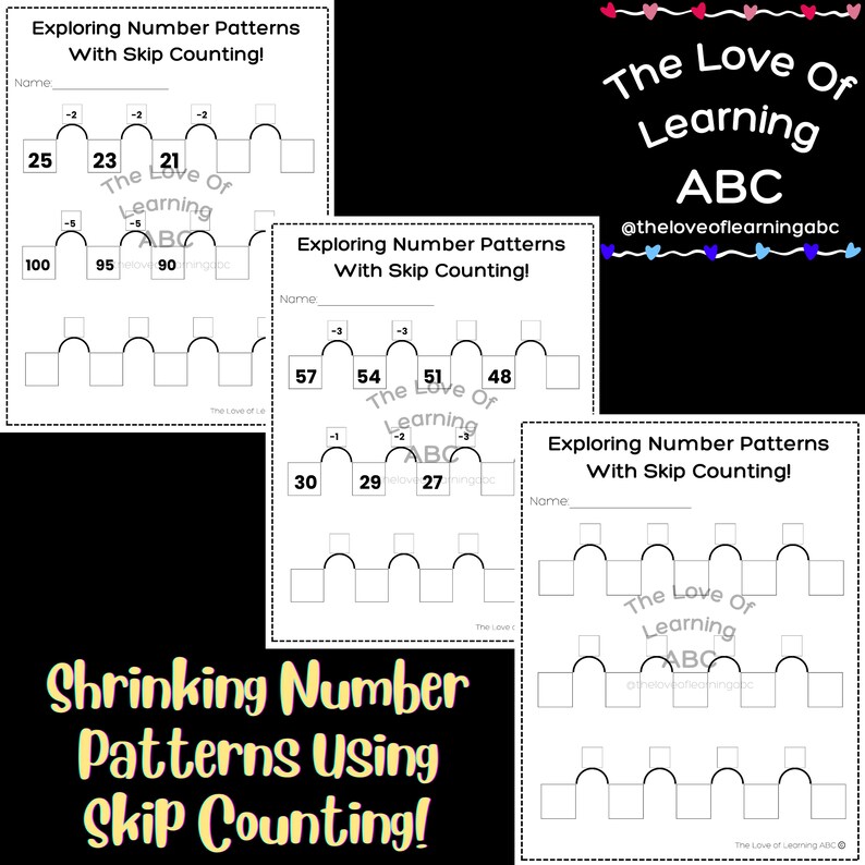 Exploring Growing and Shrinking Number Patterns With Skip Counting ...