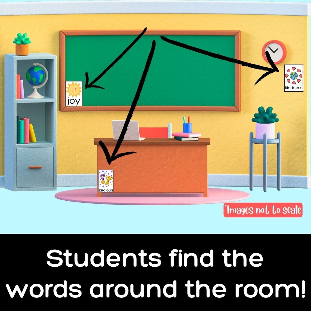 Valentine's Day Write the Room A to Z Reading Writing Activity Answer ...