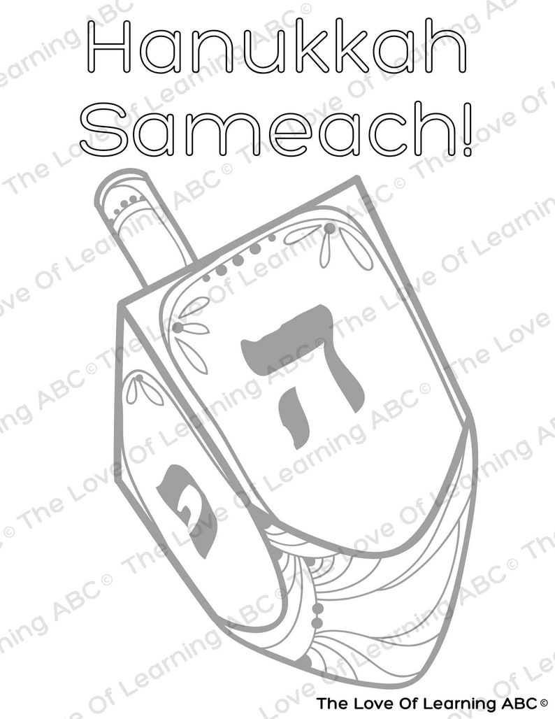 Hanukkah Coloring Pages Colouring Worksheets Printable Activities PDF ...