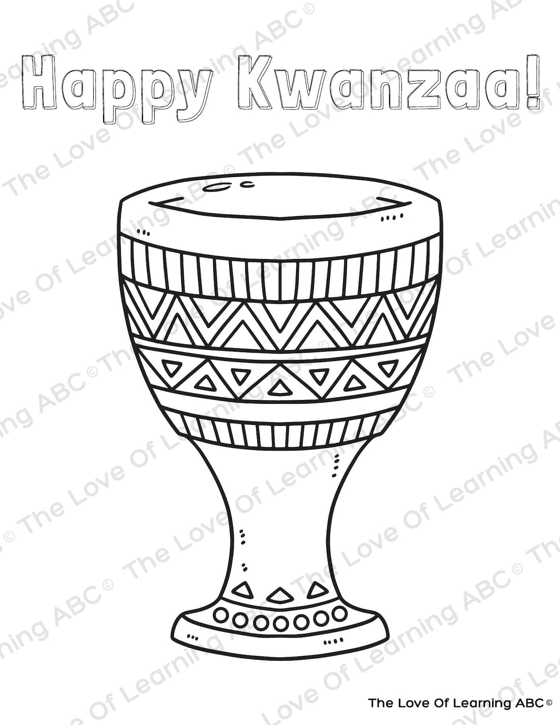 Kwanzaa Coloring Colouring Pages Printable Worksheets Pages PDF Africa ...